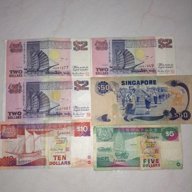 OLD SINGAPORE NOTES, Hobbies & Toys, Memorabilia & Collectibles ...