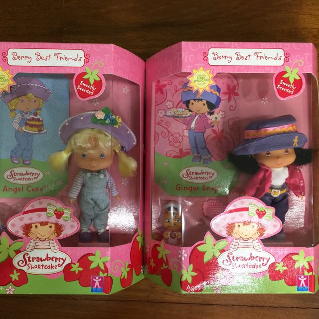 Set Of 5 Strawberry shortcake Berry Best Friends Toys - BNIB, Hobbies ...