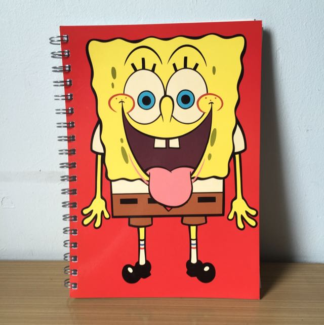SpongeBob Notebook, Everything Else on Carousell