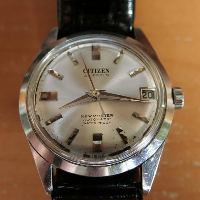 Vintage Citizen Newmaster, Vintage & Collectibles on Carousell