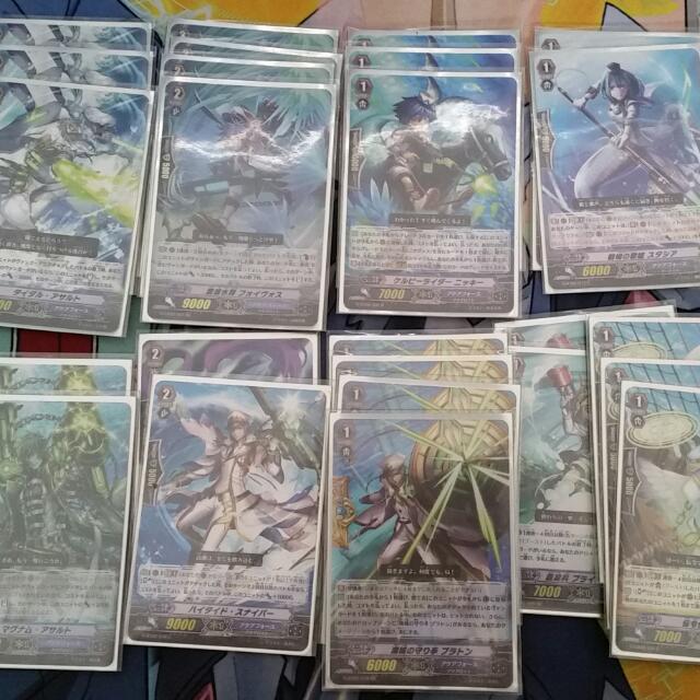[Cardfight! Vanguard] Aqua Force Blue Wave Deck, Hobbies & Toys, Toys ...