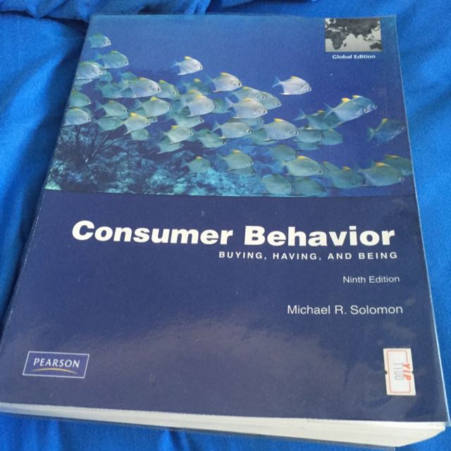 Consumer Behavior 9th Edition Michael R Solomon, Hobbies & Toys, Books ...
