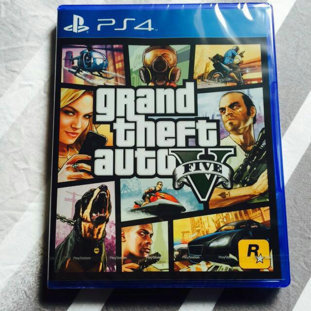PS4 Grand Theft Auto (GTA) 5, Hobbies & Toys, Toys & Games on Carousell
