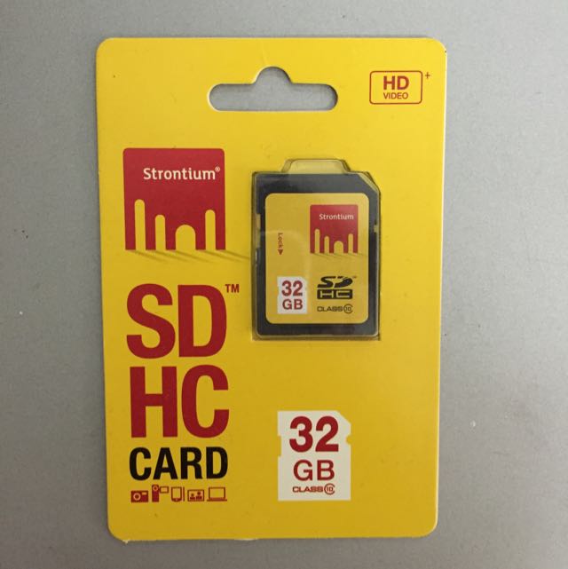 Strontium 32GB SD Card, Computers & Tech, Parts & Accessories ...