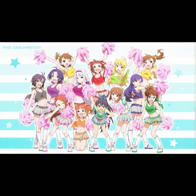 Idolmaster Bedsheet Cover (Cheerleader Ver.), Hobbies & Toys ...