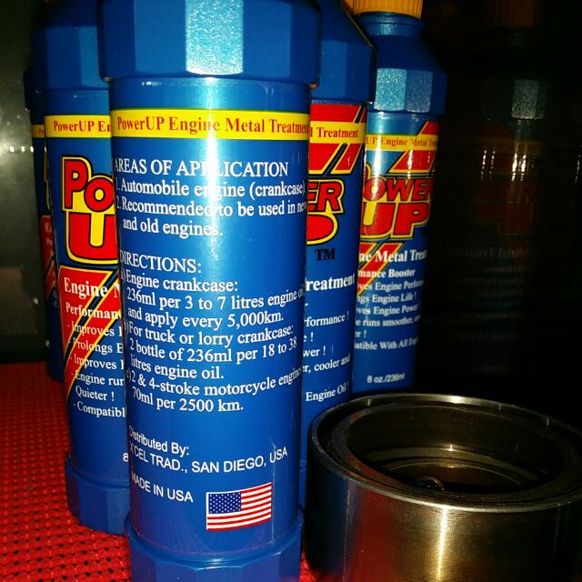Power Up Engine Metal Treatment, Car Accessories on Carousell