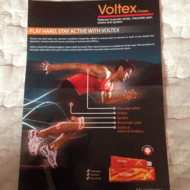Voltex Cream (New), Sports Equipment, Exercise & Fitness, Toning ...