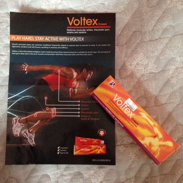 Voltex Cream (New), Sports Equipment, Exercise & Fitness, Toning ...