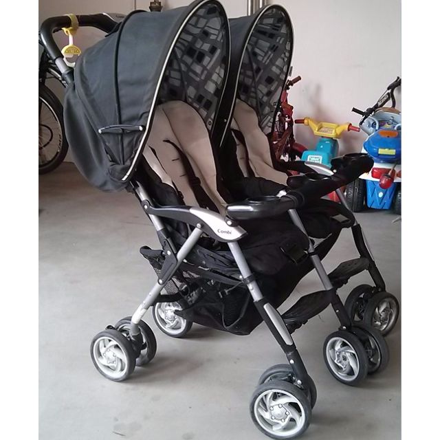 Combi Twin Sport Stroller, Babies & Kids, Going Out, Strollers on Carousell