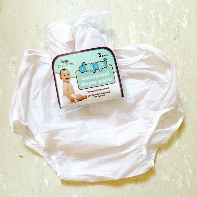 Dappi Vinyl Waterproof Diaper/Swim Pants (3 Pairs) - Reserved Currently ...