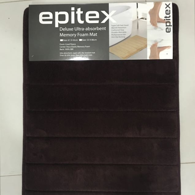 Epitex Memory Foam Mat, Property on Carousell