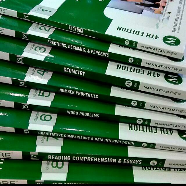 GRE Manhattan Prep 4th Edition, Hobbies & Toys, Books & Magazines ...