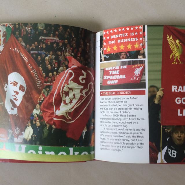 Liverpool Football Club Banners Coffee Table Book, Hobbies & Toys ...