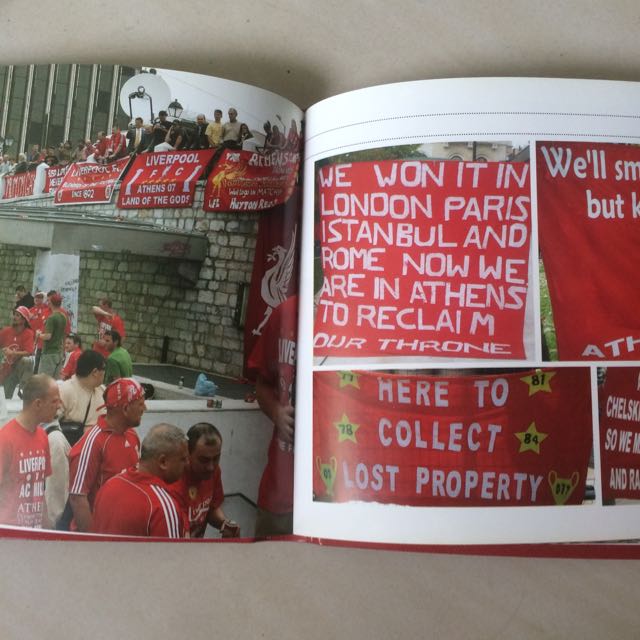Liverpool Football Club Banners Coffee Table Book, Hobbies & Toys ...