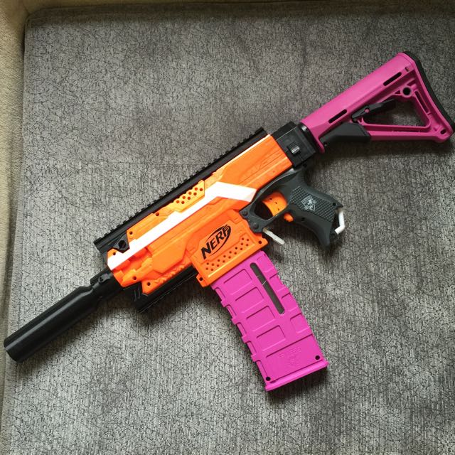 Pink Combination For Nerf Blaster, Hobbies & Toys, Toys & Games on ...