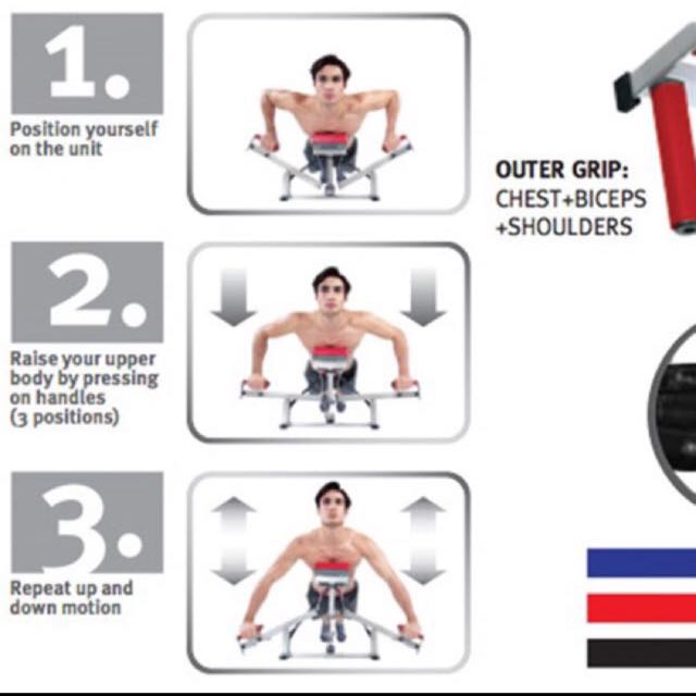 Rocket Fitness Push Up Pump, Sports Equipment, Exercise & Fitness ...