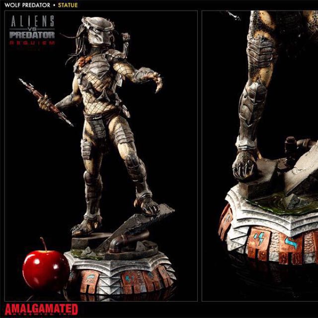 Sideshow EXCLUSIVE AVP:R Wolf Predator Statue, Hobbies & Toys, Toys & Games on Carousell
