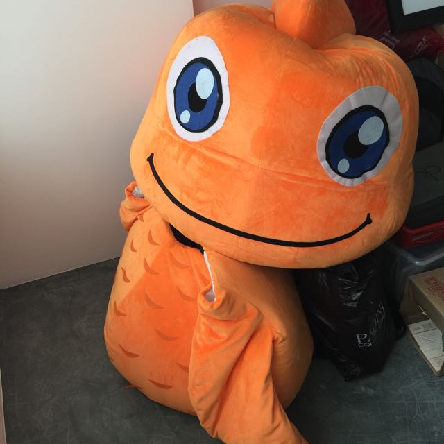 Super Cute Giant Fish Costume, Hobbies & Toys, Toys & Games on Carousell