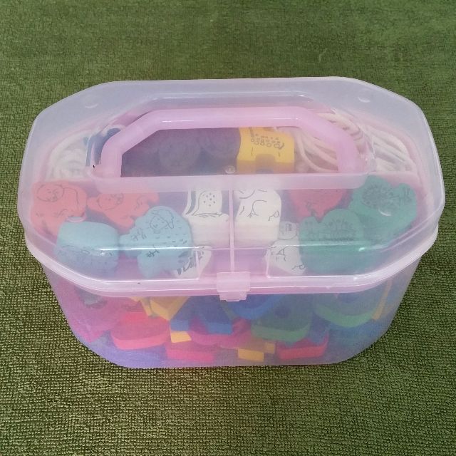 Alphabets/Numbers/Animals Threading Set, Hobbies & Toys, Toys & Games ...