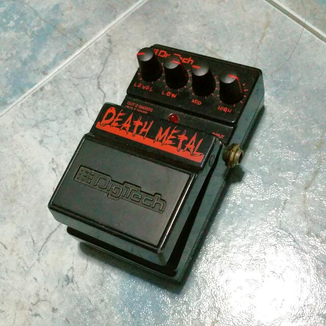 Digitech Death Metal Distortion Pedal, Hobbies & Toys, Music & Media ...