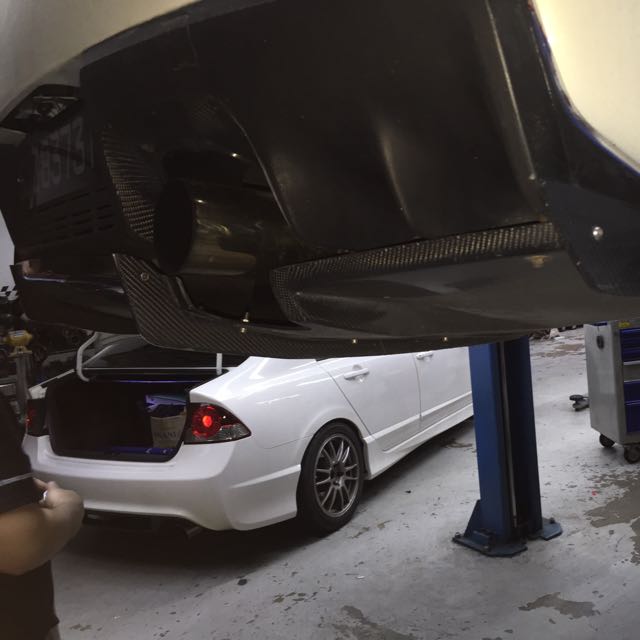 Evo X Varis Rear Carbon Diffuser, Cars on Carousell
