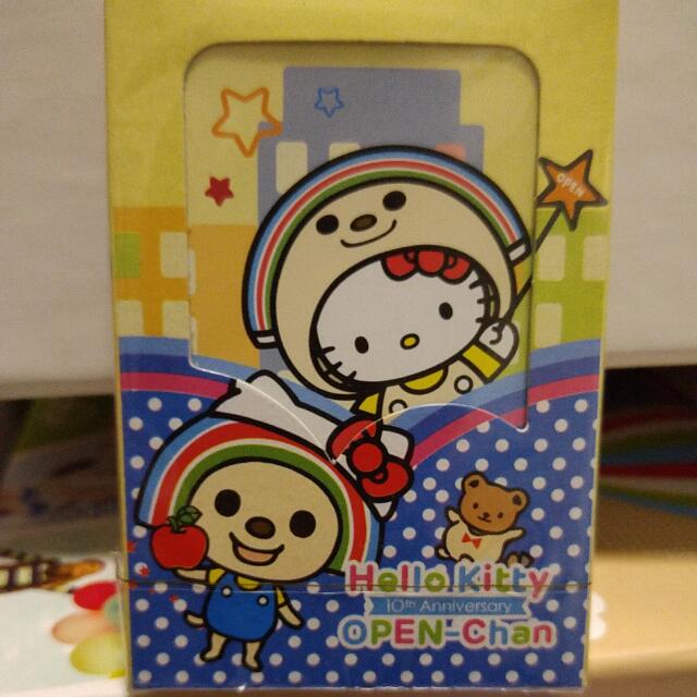 OPEN! x Hello Kitty Playing Cards (Poker Cards) Brand New In Package ...