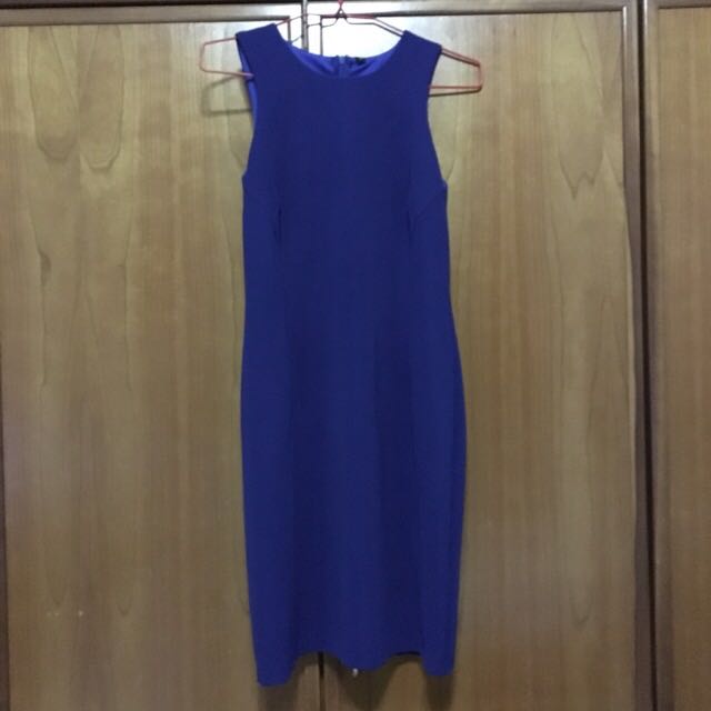 Simple Blue Dress, Women's Fashion, Dresses & Sets, Dresses on Carousell
