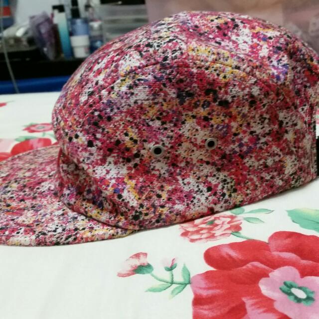 Supreme Pink Camp Cap (Rare), Everything Else on Carousell