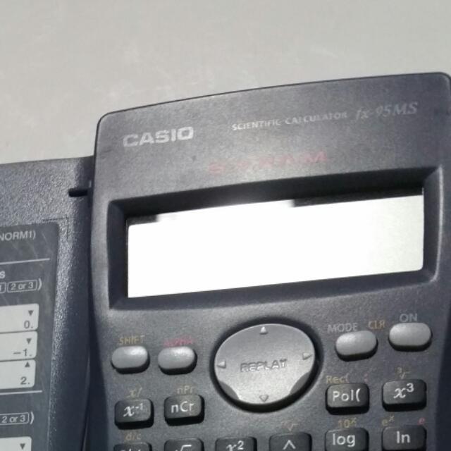 Casio Calculator Fx95MS, Hobbies & Toys, Books & Magazines, Textbooks ...