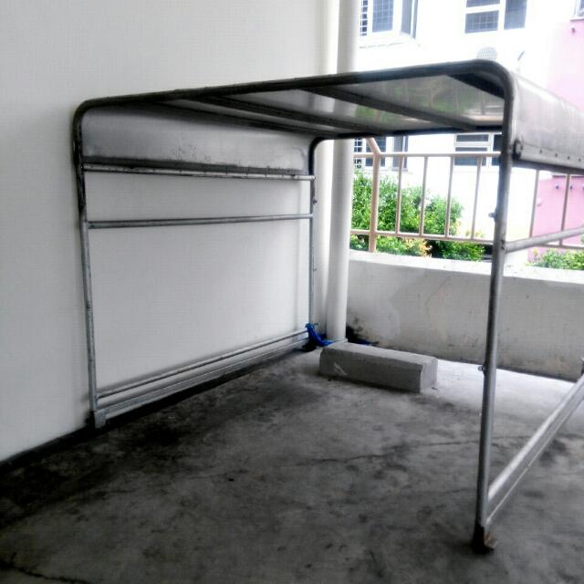 [PRICE REDUCED] Half Metal Canopy For 10ft Lorry, Cars on Carousell