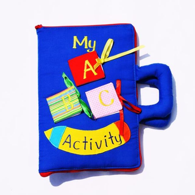 My ABC Activity Busy Book, Hobbies & Toys, Books & Magazines, Children ...