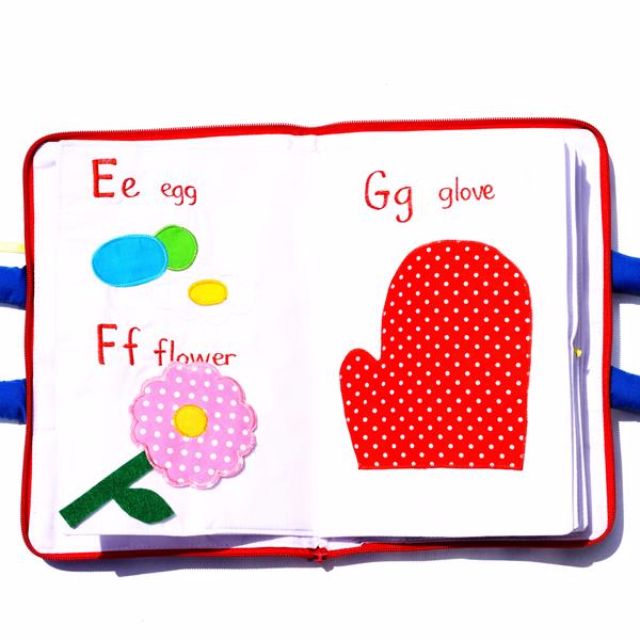 My ABC Activity Busy Book, Hobbies & Toys, Books & Magazines, Children ...