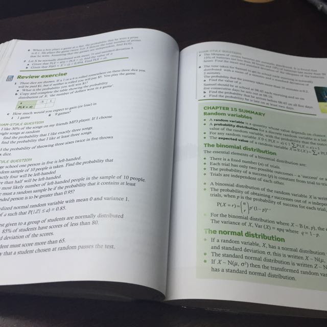 Oxford IB Maths SL Textbook, Hobbies & Toys, Books & Magazines ...