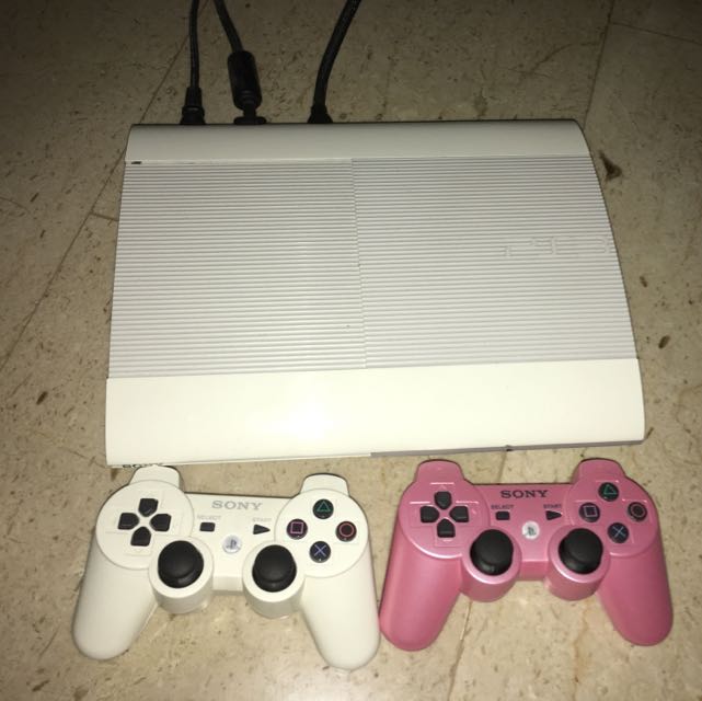 PS3 SUPERSLIM WHITE 500GB NEGO, Hobbies & Toys, Toys & Games on Carousell