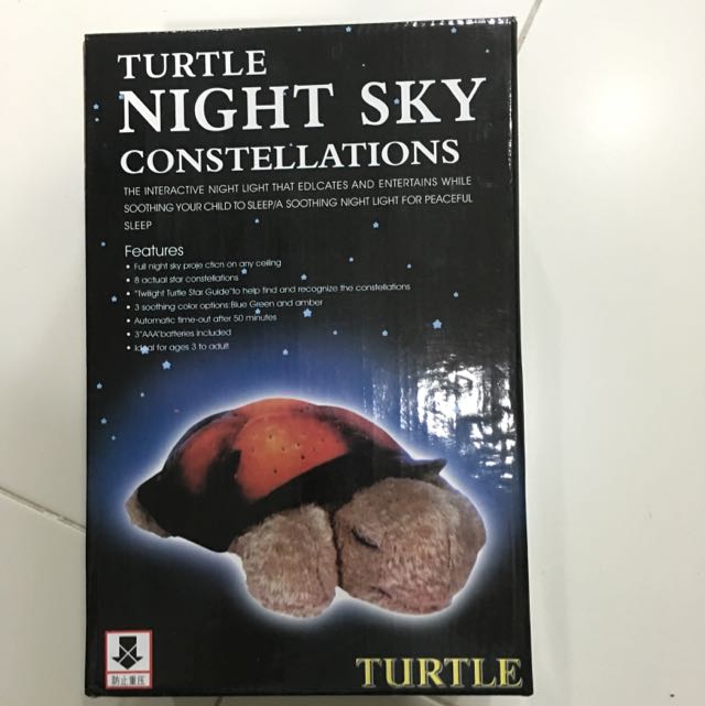 BNIB - Turtle night Sky Constellations, Hobbies & Toys, Toys & Games on ...