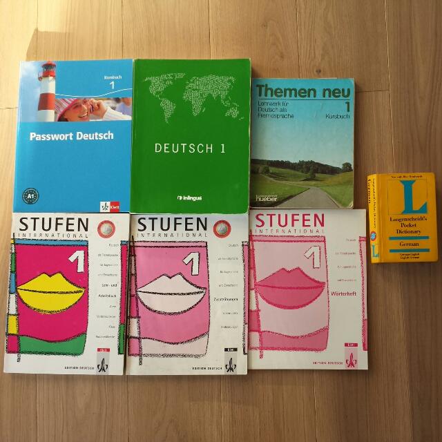 German Textbooks And Workbooks For A1 Level, Hobbies & Toys, Books ...
