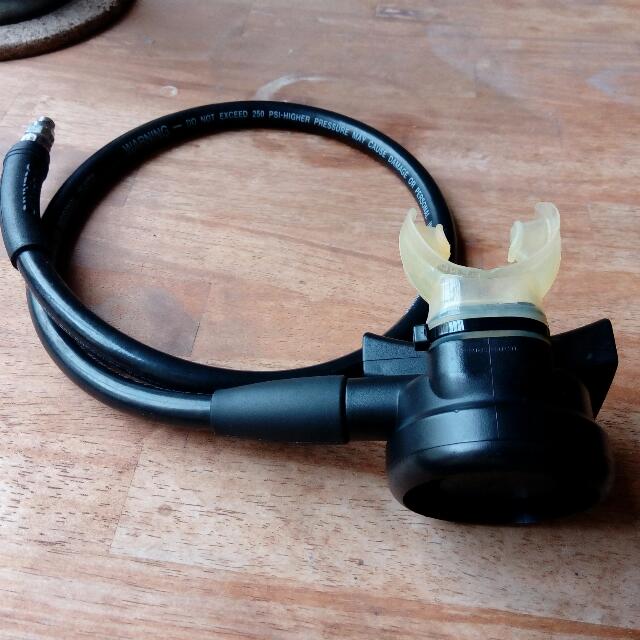 Oceanic Alpha 7 Second Stage (Octopus) Regulator w/o Yellow Purge Valve ...