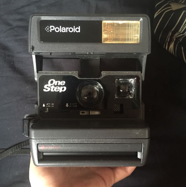 Vintage Polaroid One Step Camera, Photography, Cameras on Carousell
