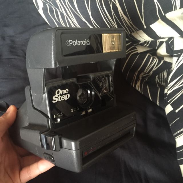 Vintage Polaroid One Step Camera, Photography, Cameras on Carousell