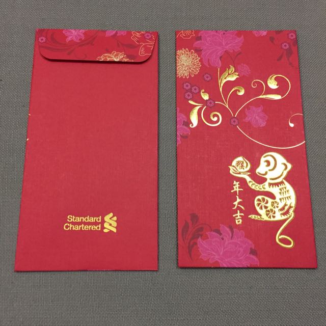 2016 Standard Chartered Ang Bao Red Packet Hong Bao, Everything Else on ...