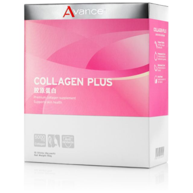 Avance Collagen Plus (15 sticks), Health & Nutrition, Health ...