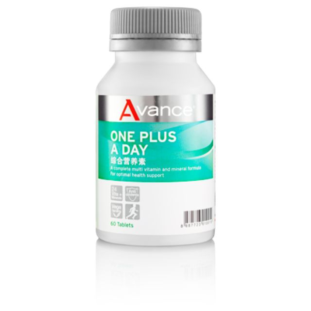 Avance One Plus A Day (60 tablets), Health & Nutrition, Health ...