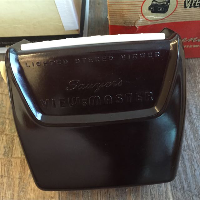 Bakelite Sawyer Lighted Viewmaster, Hobbies & Toys, Memorabilia ...