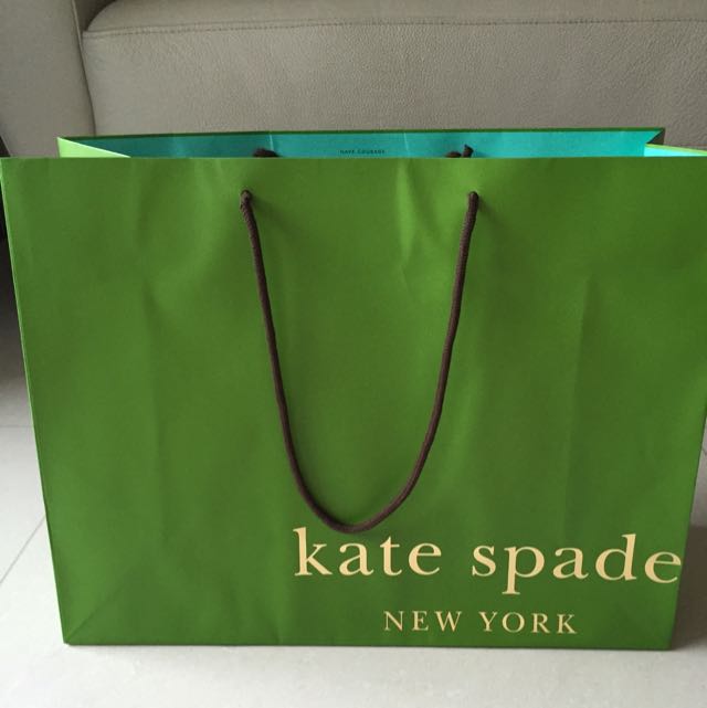 Branded Kate Spade Medium Paper Carrier, Luxury, Bags & Wallets on ...