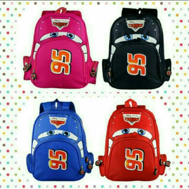 Disney Pixar CARS School Bag ( PINK COLOUR LEFT -> 2 PCS ), Babies ...