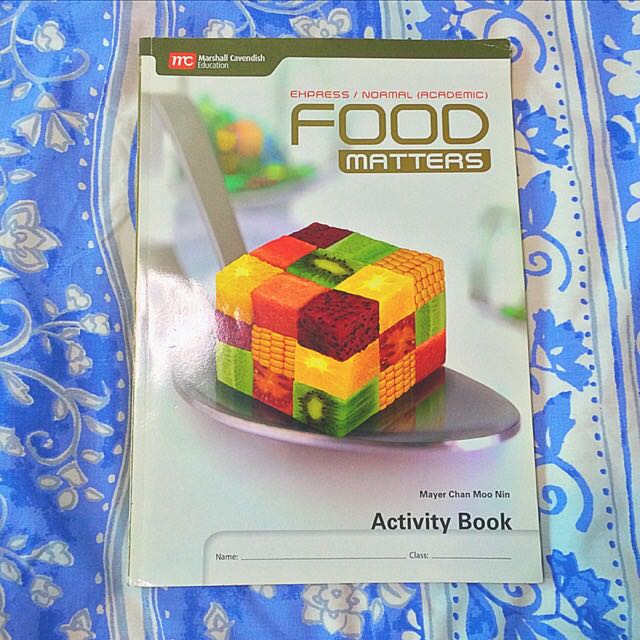 FOOD MATTERS Workbook, Hobbies & Toys, Books & Magazines, Textbooks on ...