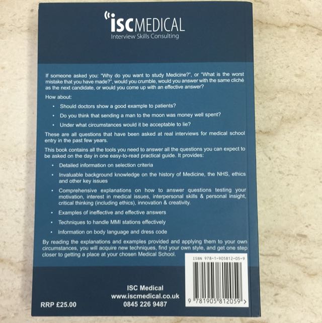 Medical School Interview ISC medical, Computers & Tech, Office ...