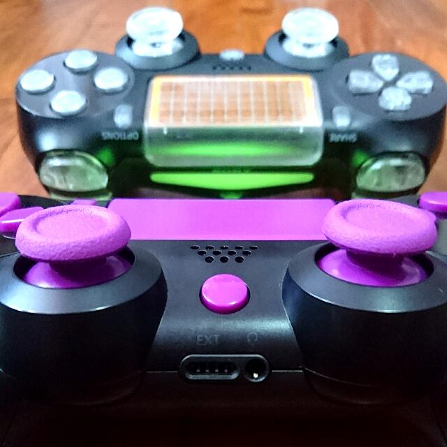 PS4 Dualshock 4 Buttons Replacement Set (Trackpad Change Inclusive ...