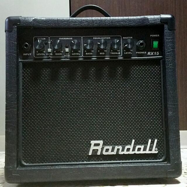 Randall RX15 12-watt Combo Amp, Hobbies & Toys, Music & Media, Music Accessories on Carousell