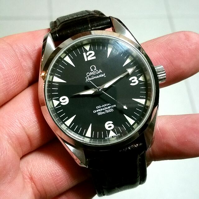 *Rare* Omega Railmaster 39mm Chronometre, Luxury, Watches on Carousell